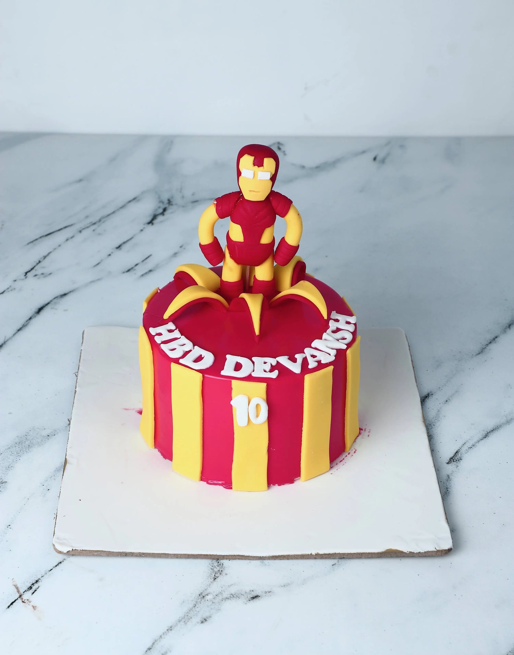 Iron Man Theme Cake by Creme Castle