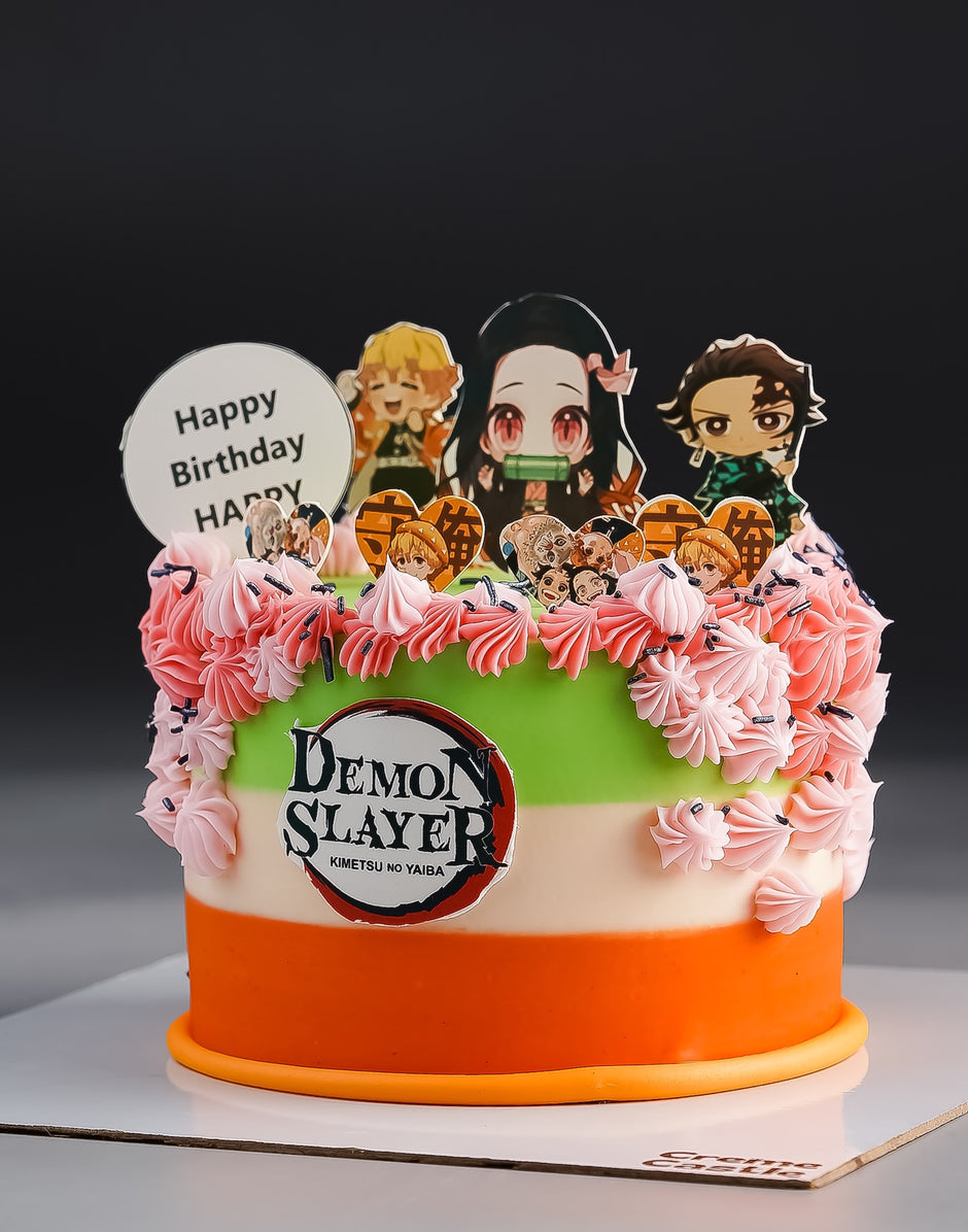 Anime Theme Cake | Free Delivery | Creme Castle