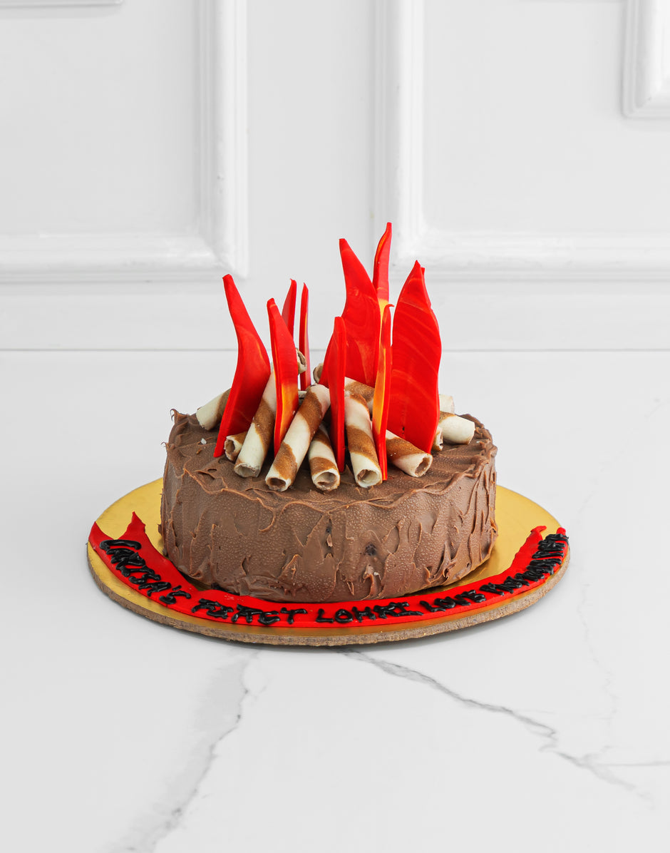 Order Lohri Theme Cakes Online| Custom Designs – Creme Castle