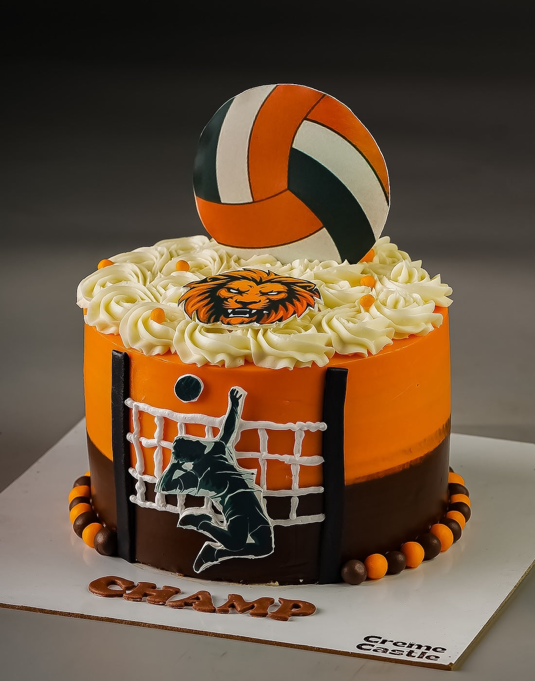 Basketball NBA Birthday Cake – Creme Castle