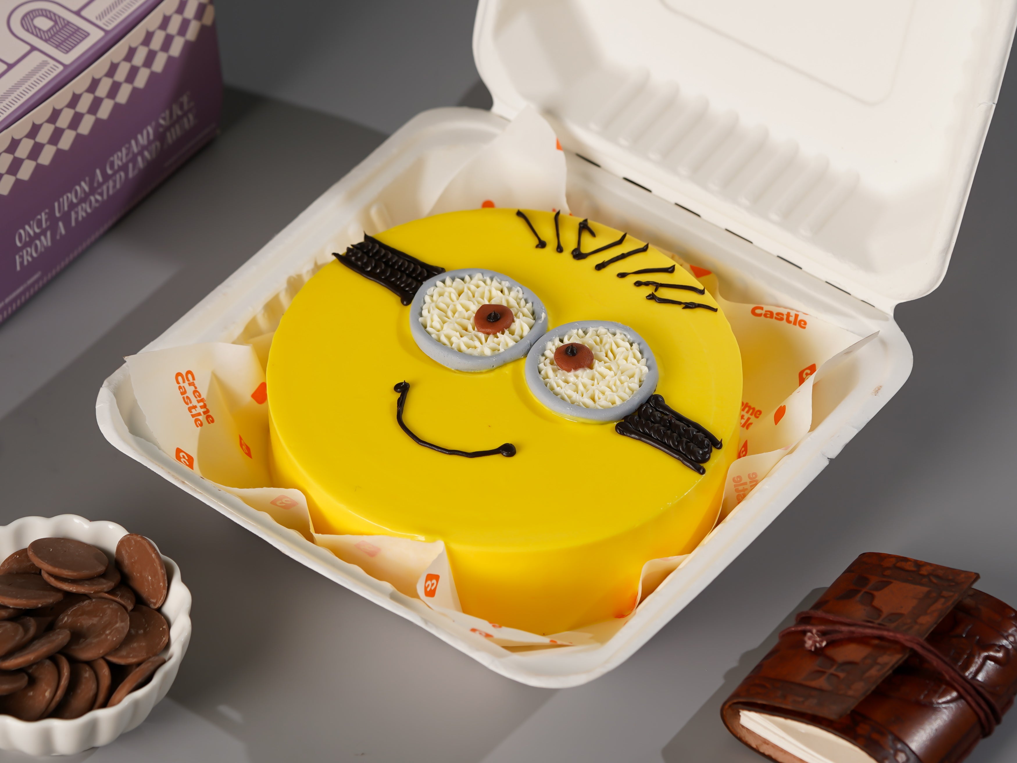 Minion Bento Kids Cake – Creme Castle