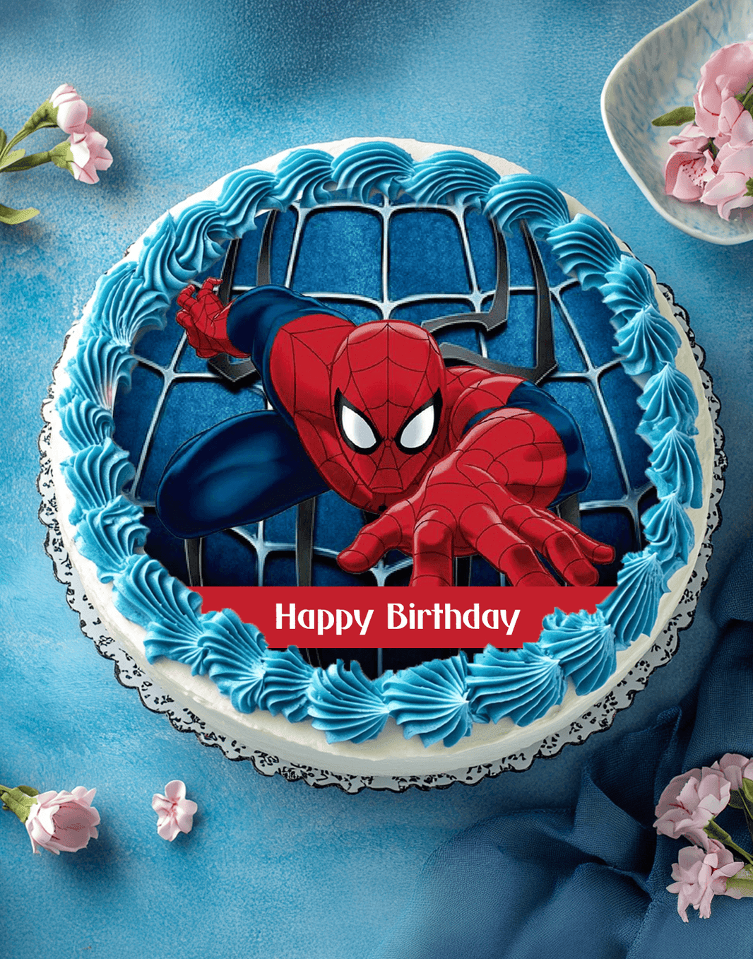 Order Spiderman Cake | 1k+ Design of Theme | Creme Castle