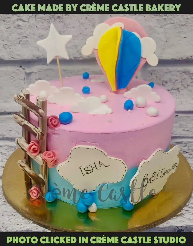 Parachute Theme Cake – Creme Castle
