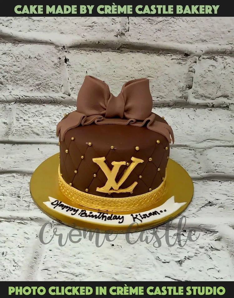Louis Vuitton Design Cake – Creme Castle