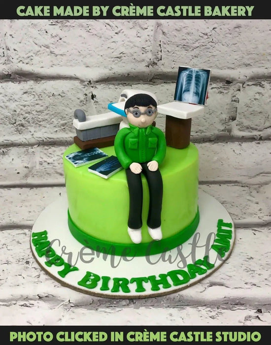 Radiologist Design Cake – Creme Castle