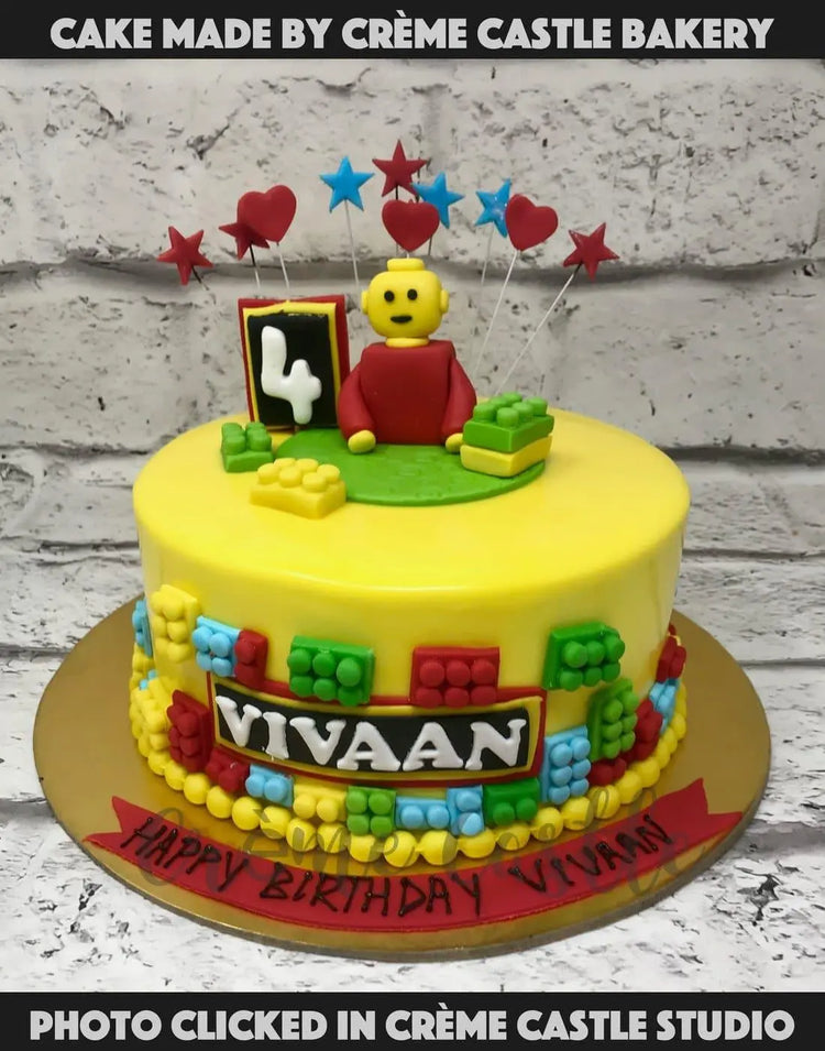 Lego Man Cake – Creme Castle