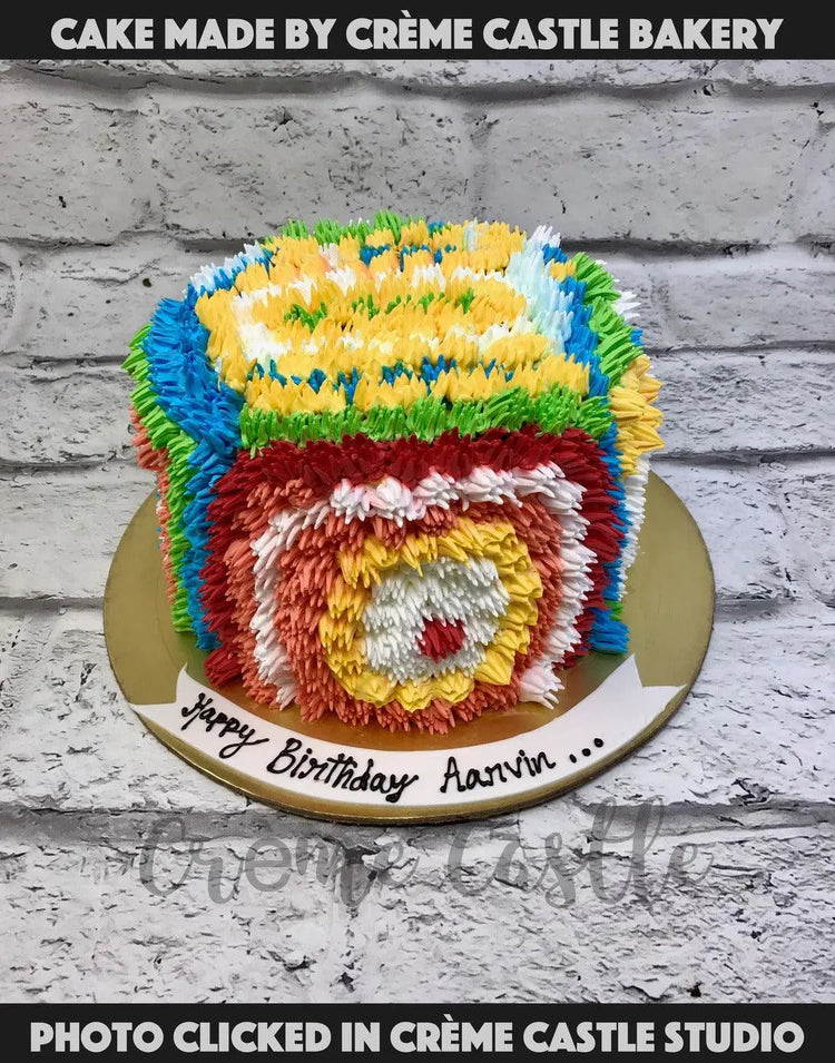 Color Burst Cake – Creme Castle