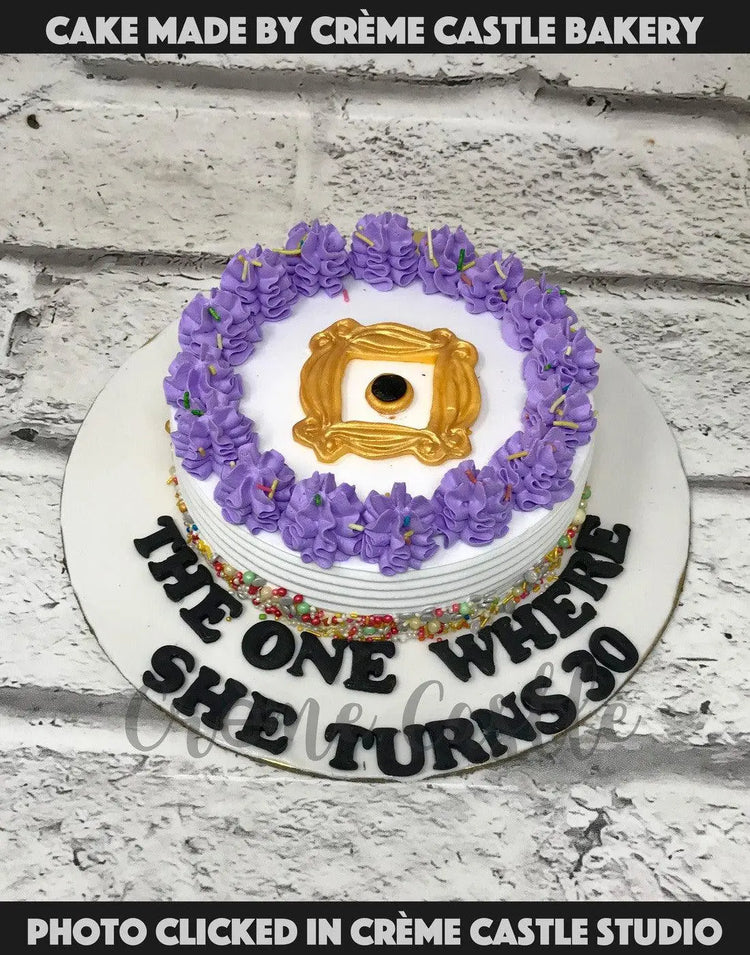 Friends Door Frame Cake | Custom Cake Bakery - CrÔøΩme Castle – Creme ...