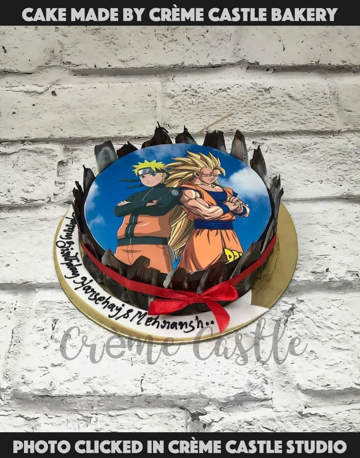 Anime Theme Cake | Free Delivery | Creme Castle