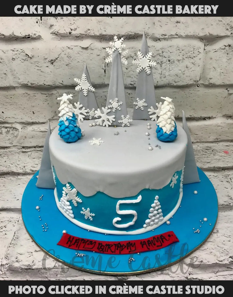 Frozen Ice Cake – Creme Castle