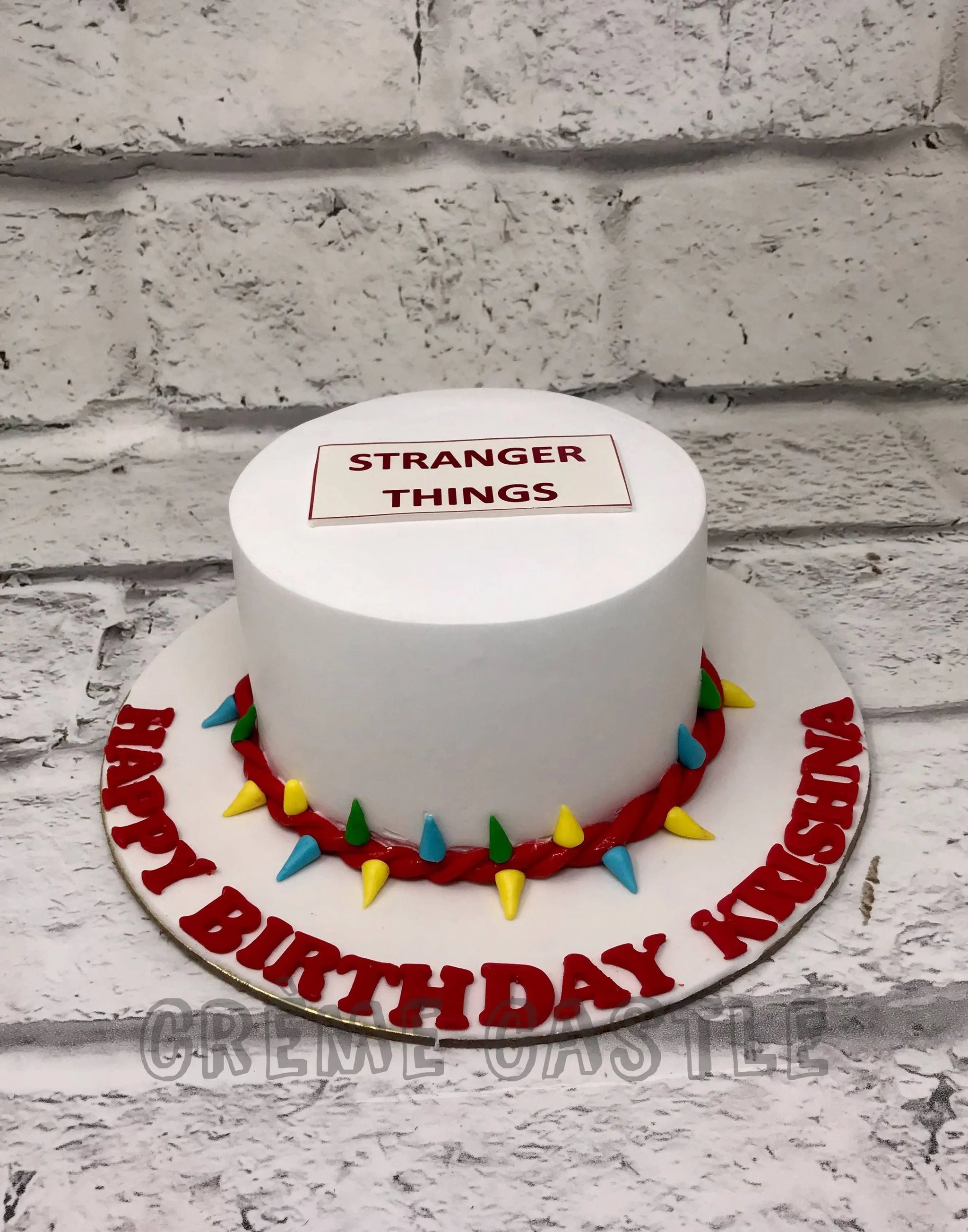 Stanger Things Cake – Creme Castle