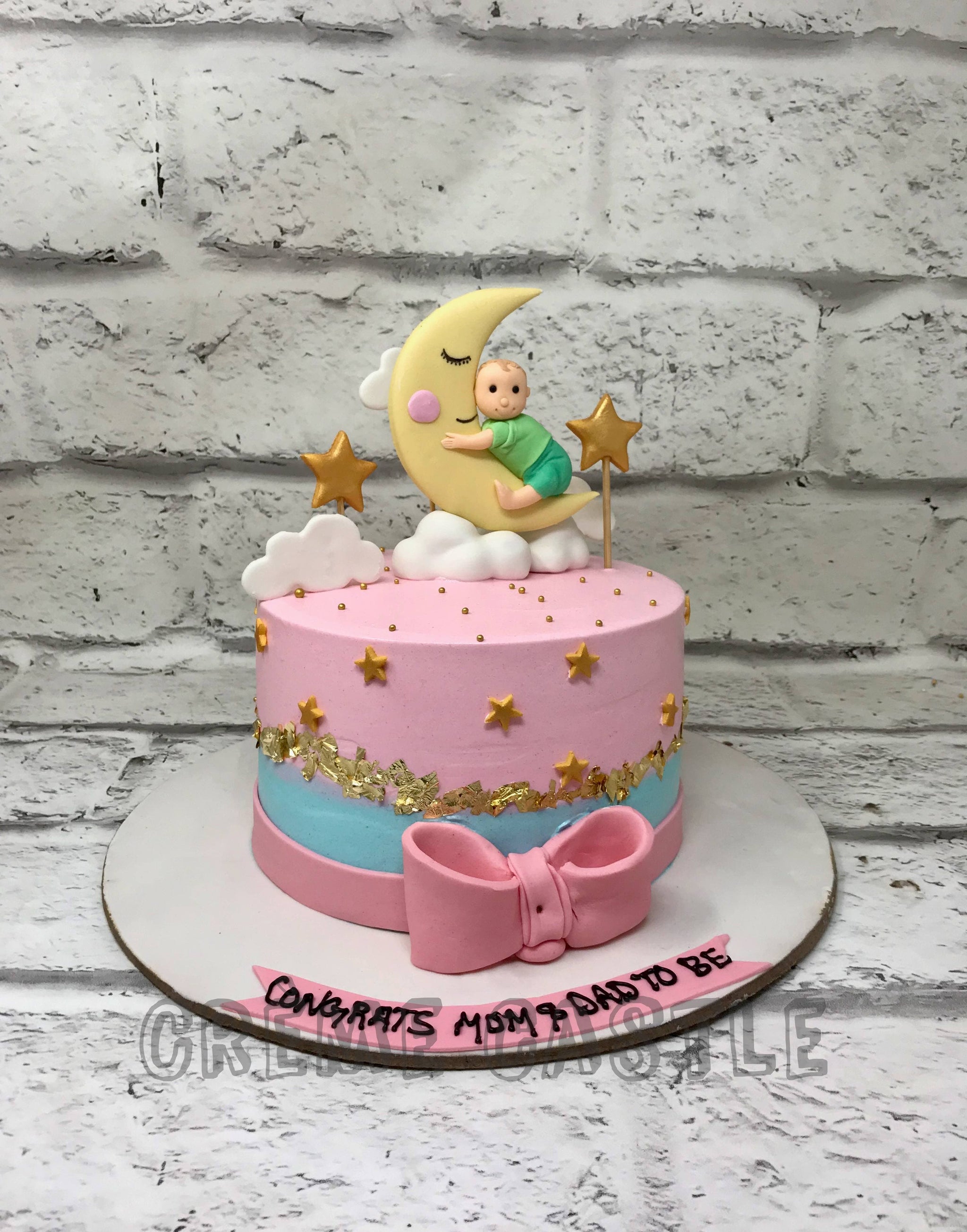 New Born Baby Cakes | Kids Cake Designs Noida & Gurgaon - Creme Castle