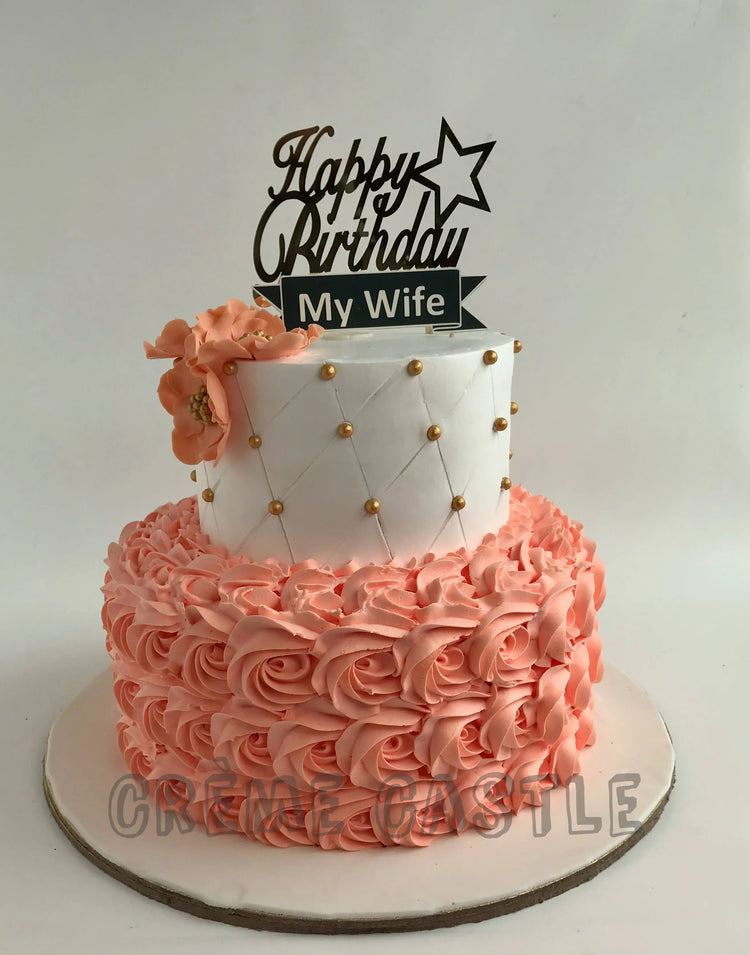Wedding Cake| Order Online | Creme Castle
