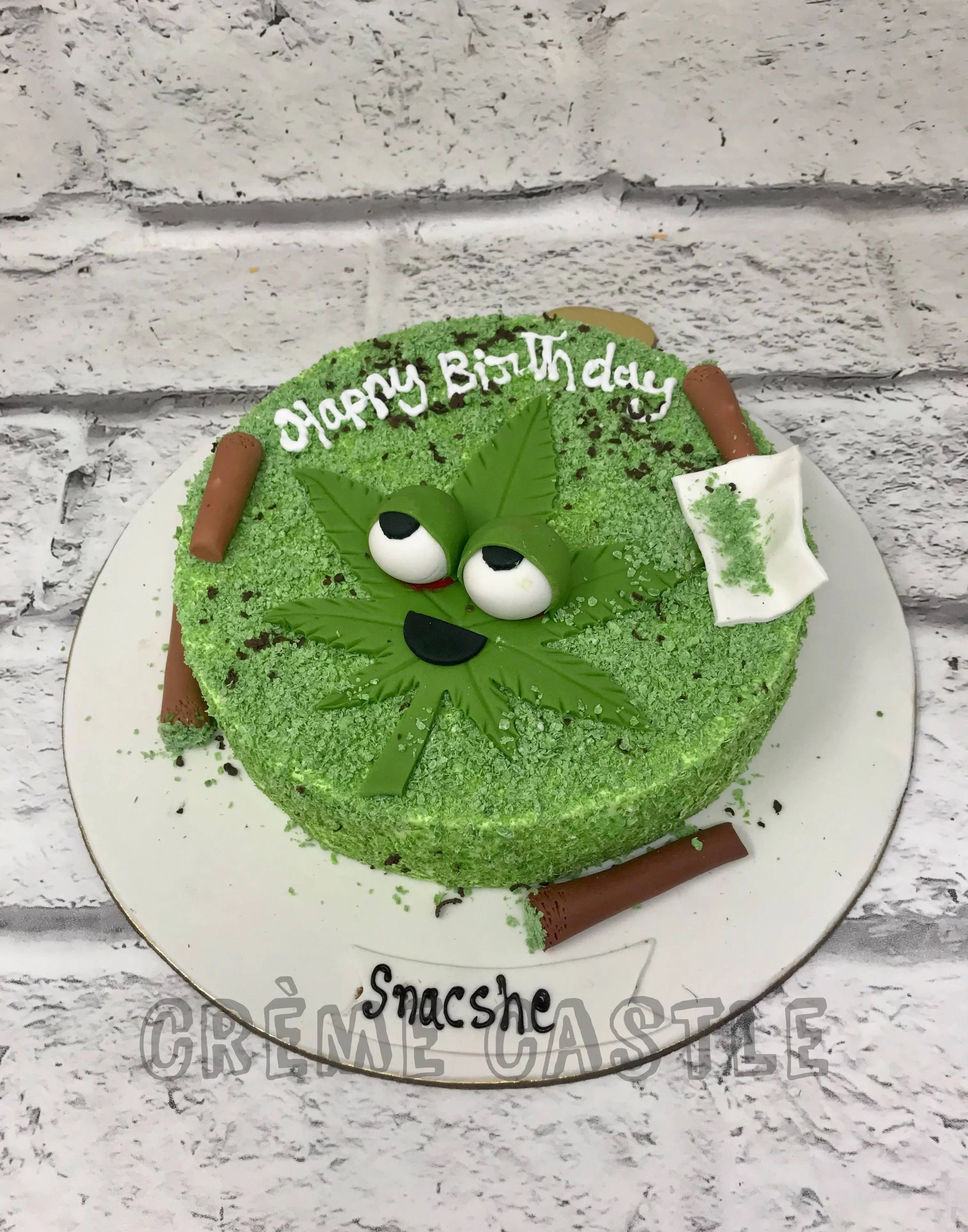 Weed Buds Cake – Creme Castle