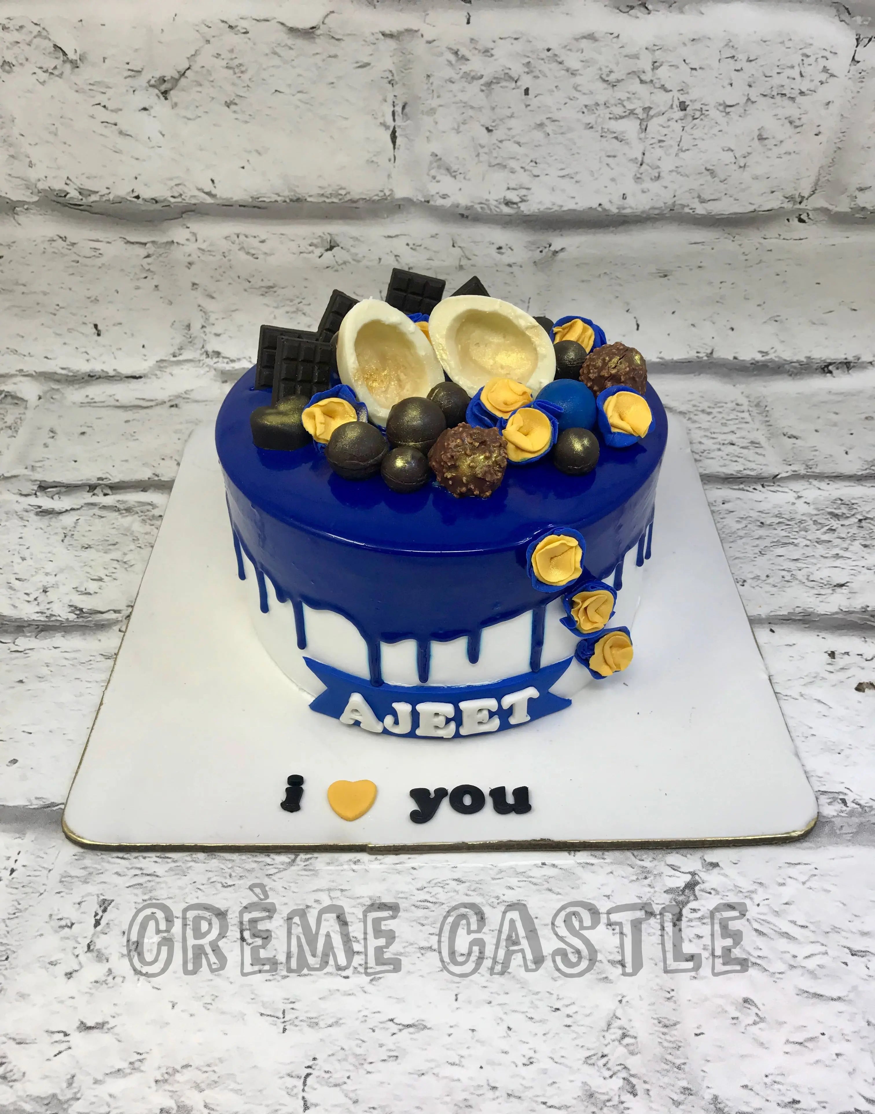 Drippy Chocolate Cake – Creme Castle