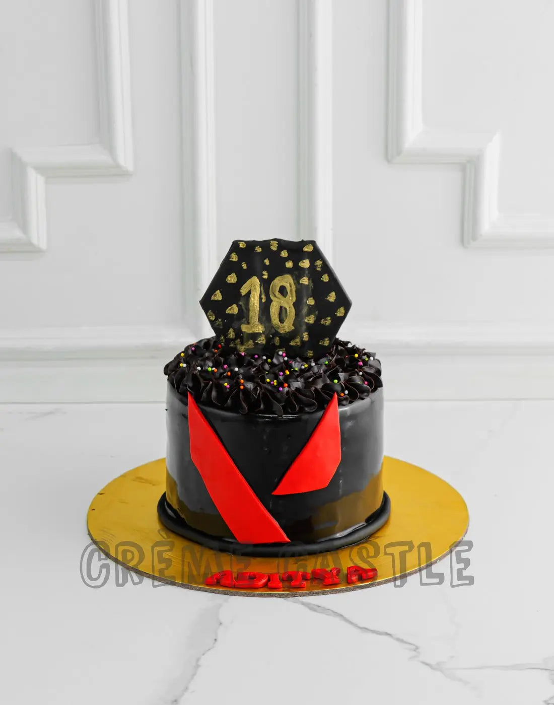 Deadpool Eyes Cake – Creme Castle