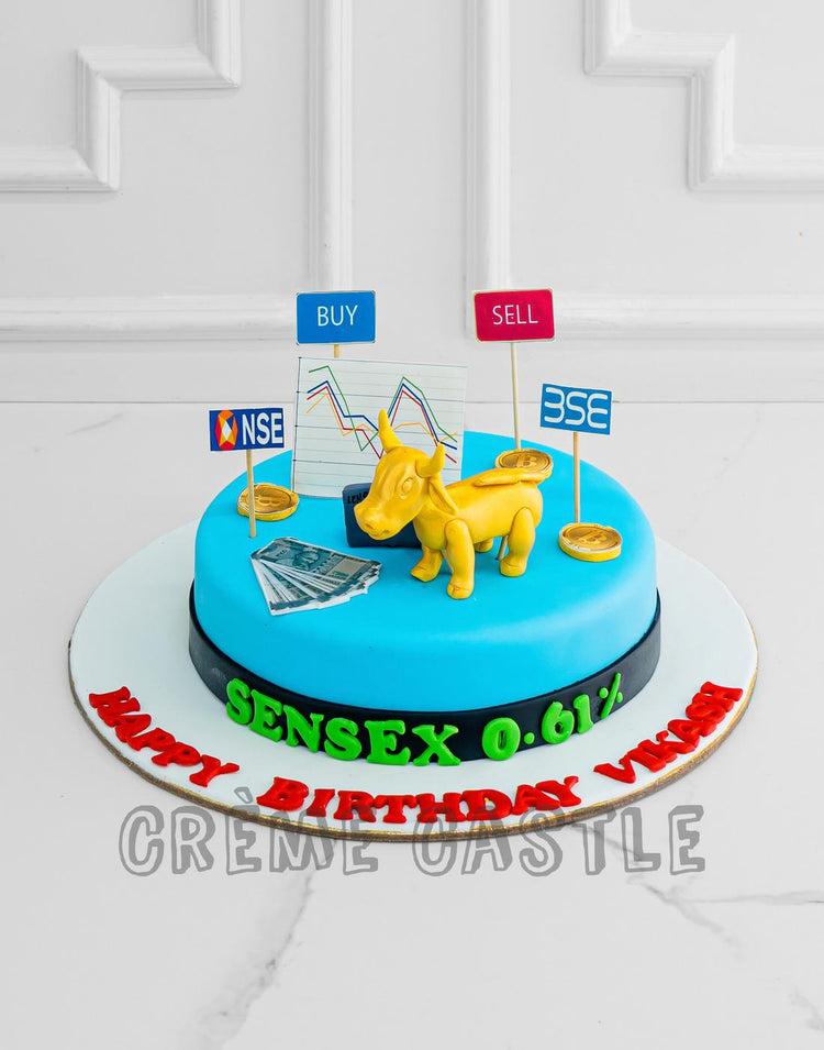 Stock Bull Cake – Creme Castle