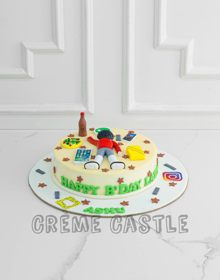 Workaholic Chill Cake - Creme Castle