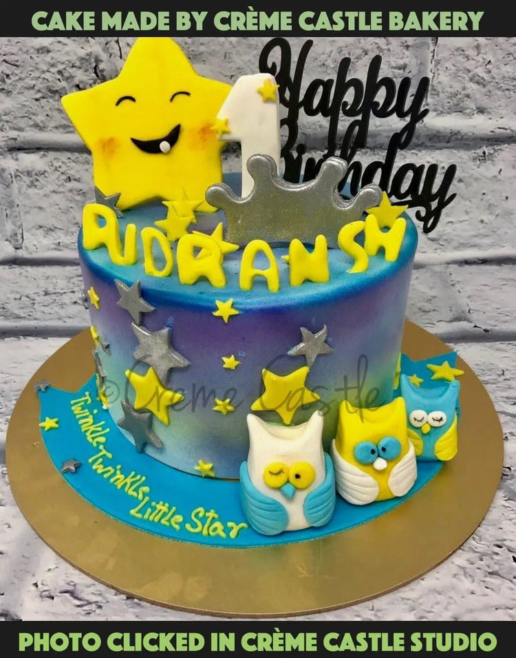 Buy Night Theme Cake Online – Creme Castle